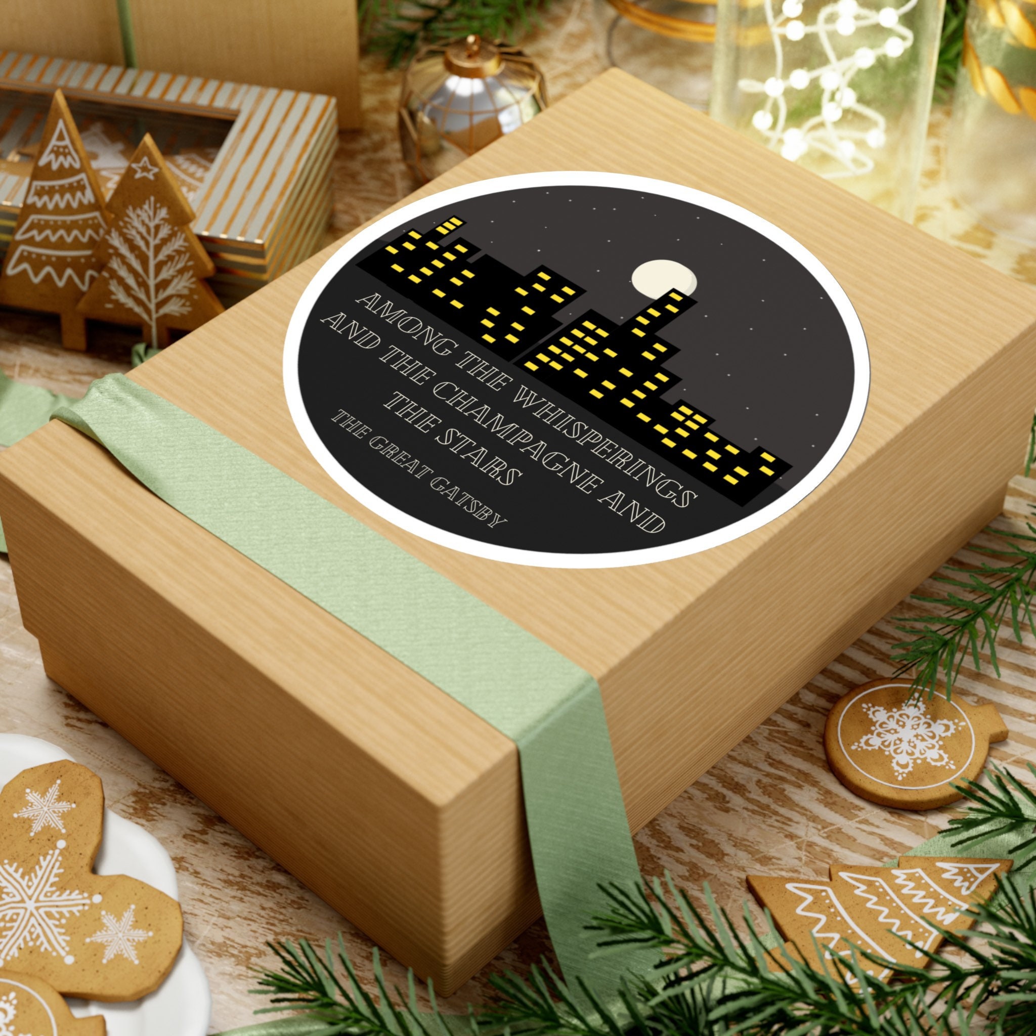 The Great Gatsby Sticker F. Scott Fitzgerald Jay Gatsby Roaring 20s ...