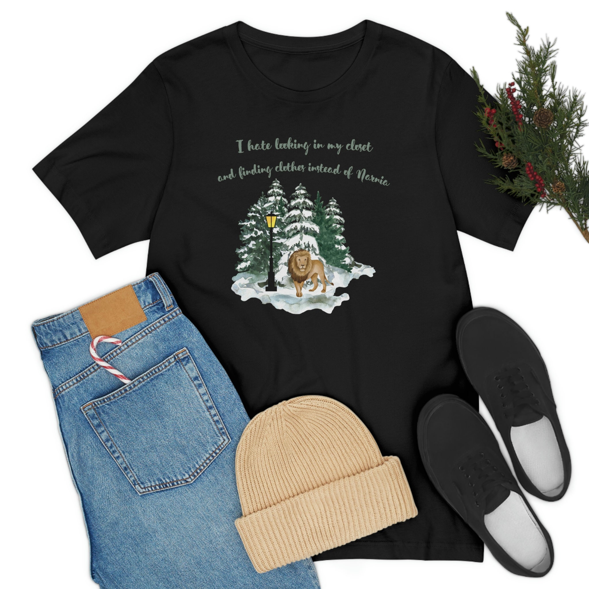 Narnia Forest T-shirt the Lion the Witch and the Wardrobe - Etsy