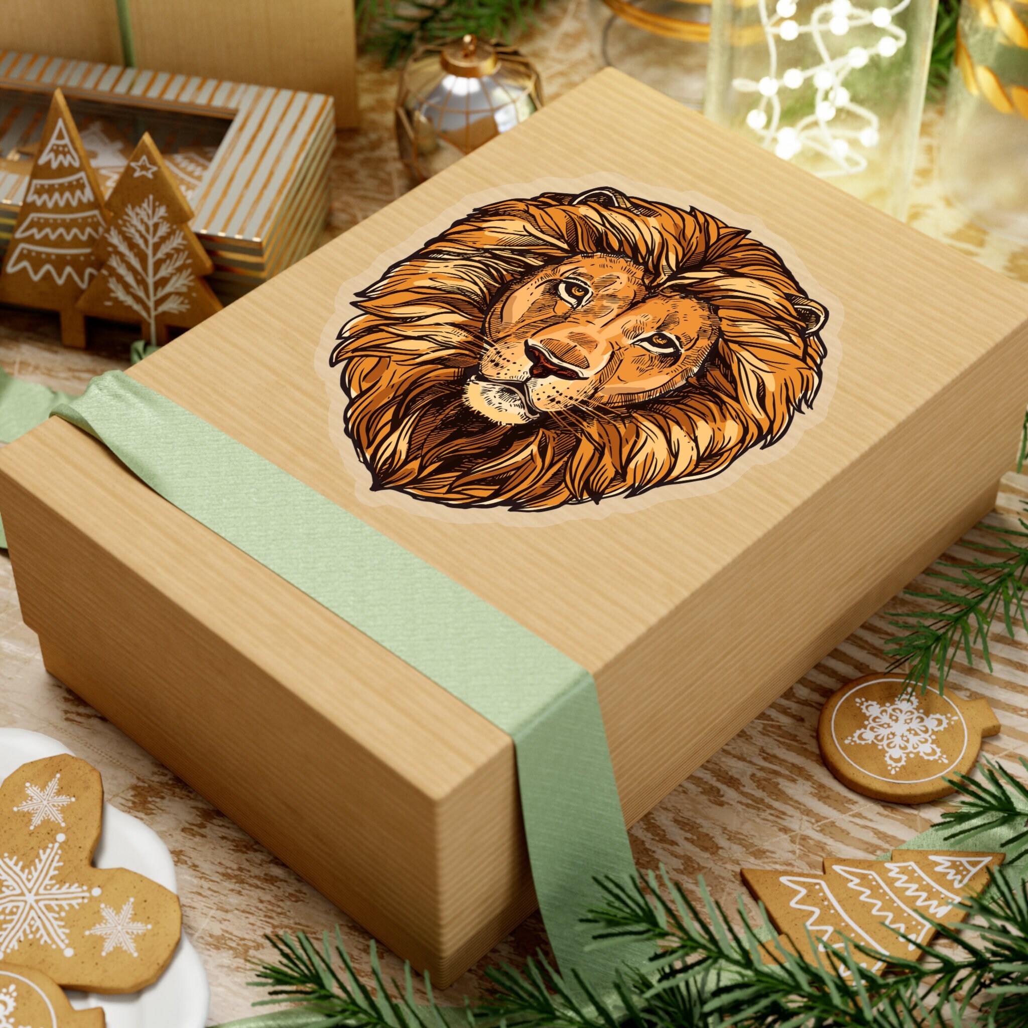 Aslan Sticker the Lion, the Witch and the Wardrobe Narnia Sticker C.S ...