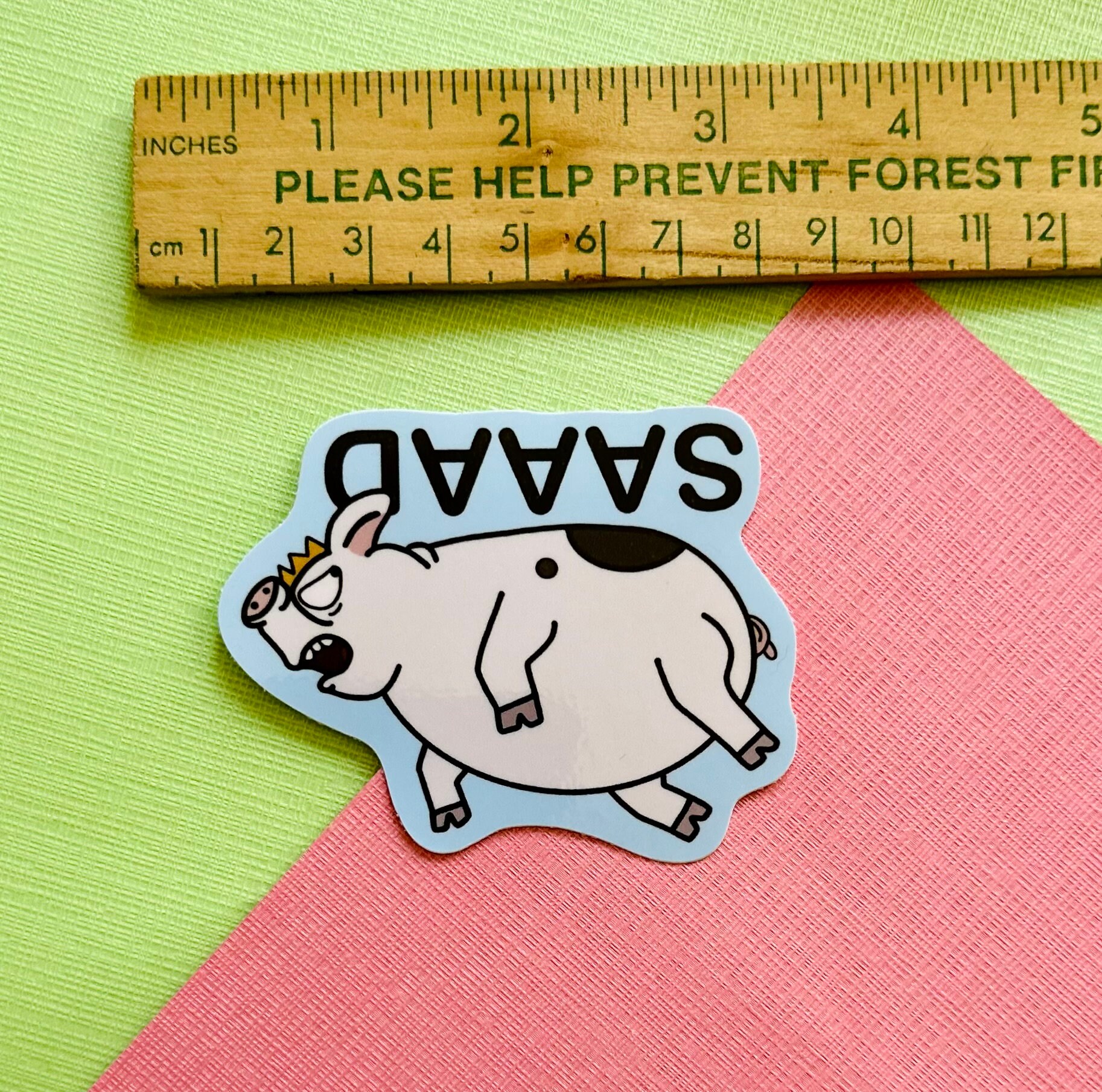 Disenchantment Pig Prince Merkimer Sticker Funny Stickers Adult ...