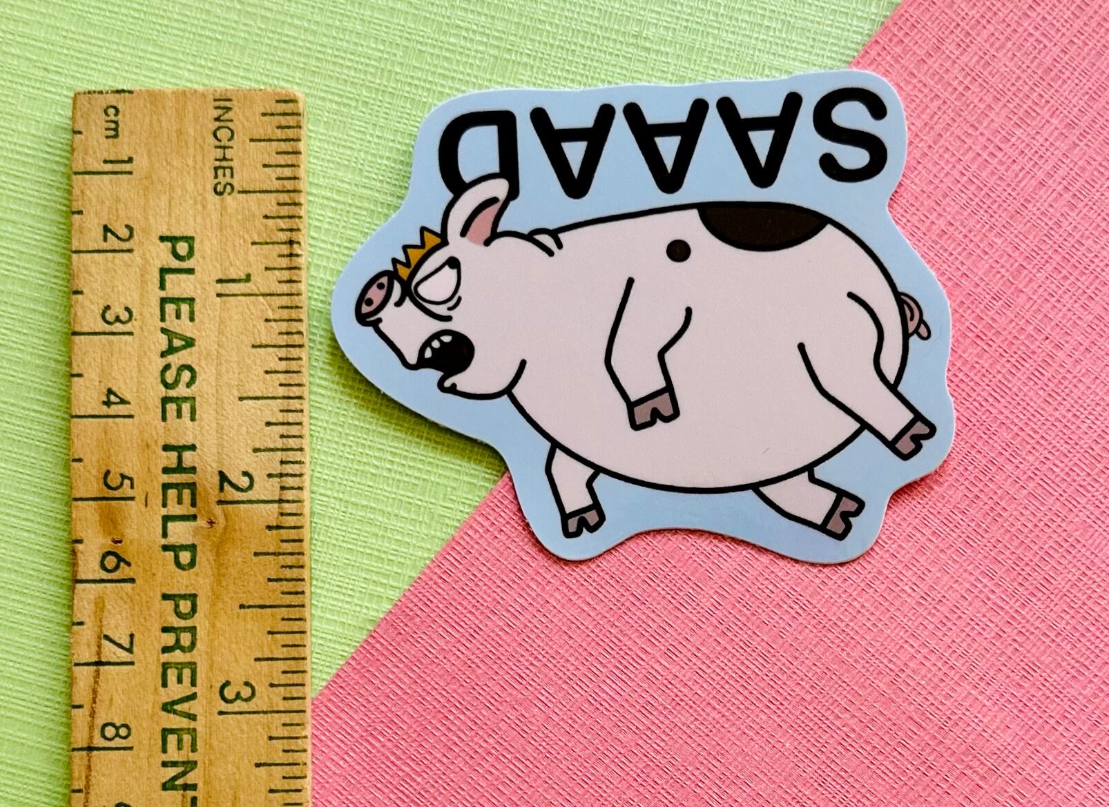 Disenchantment Pig Prince Merkimer Sticker Funny Stickers Adult ...