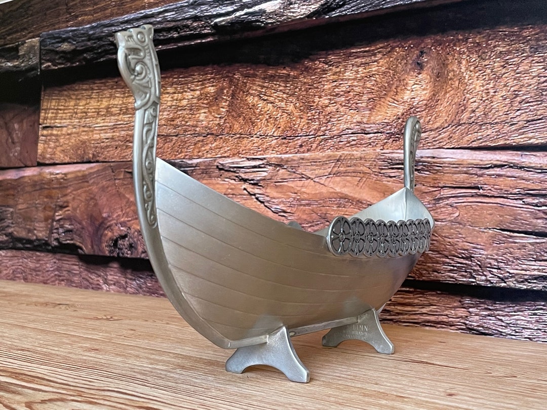 Viking Ship Model Miniature in Tin: Perfect Gift for History ...