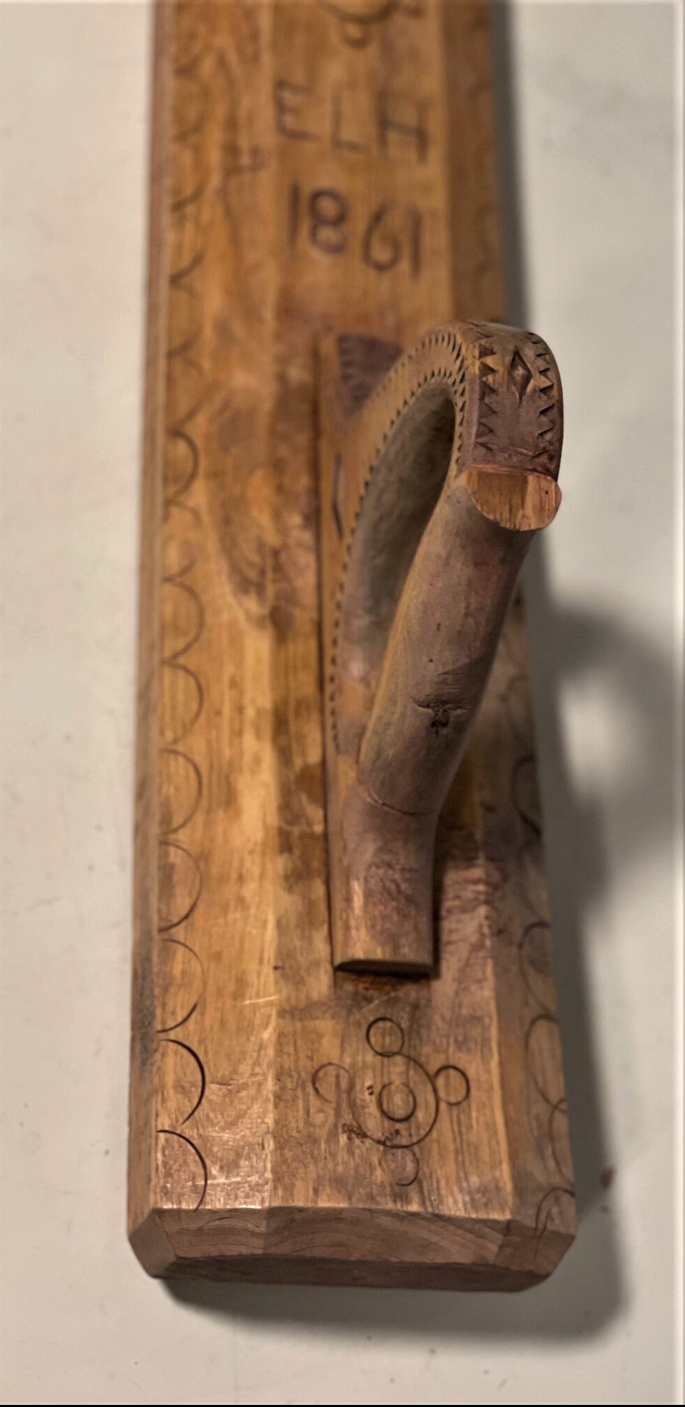 Antique Mangle Board 1861 - Etsy