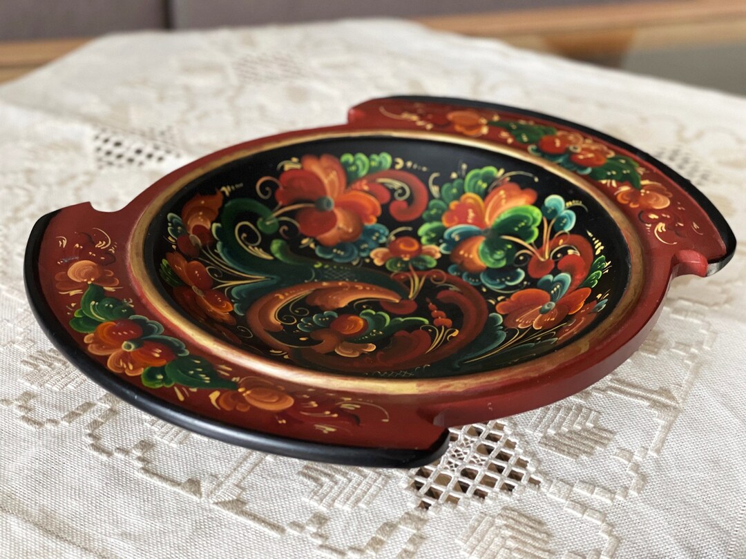 Ale Bowl Beer Bowl With Handles Exceptional Rosepainting - Etsy