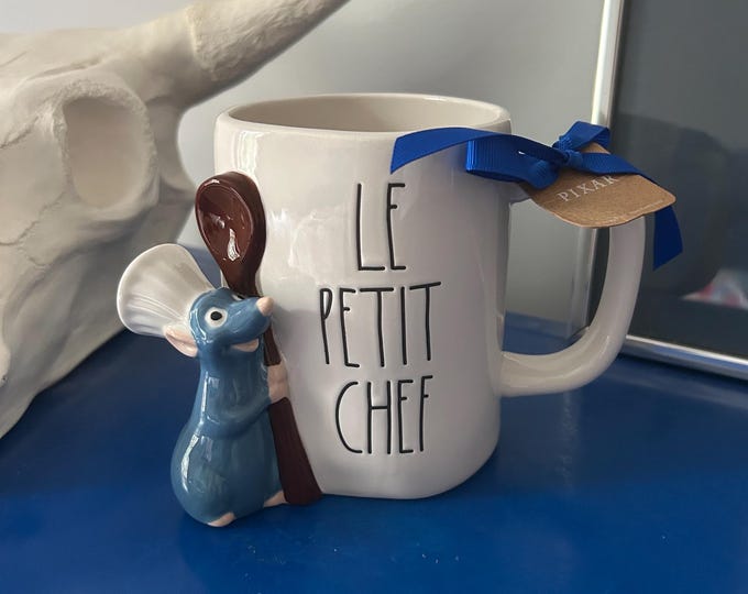 Rae Dunn Disney Pixar Ratatouille Remy Le Petit Chef Mug - Etsy