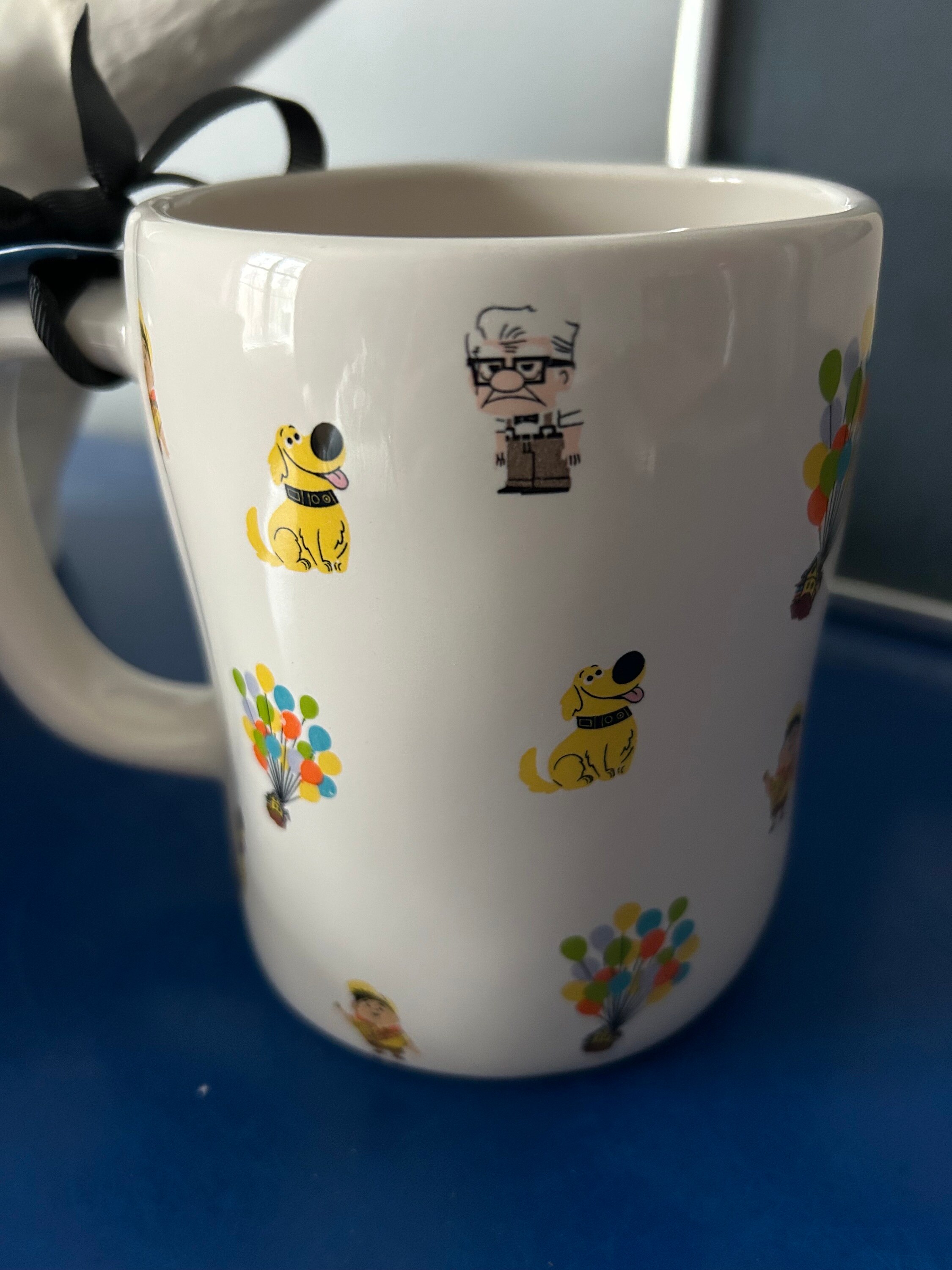 Rae Dunn Disney Pixar up Dug the Dog Russell Carl Fredricksen Balloons ...