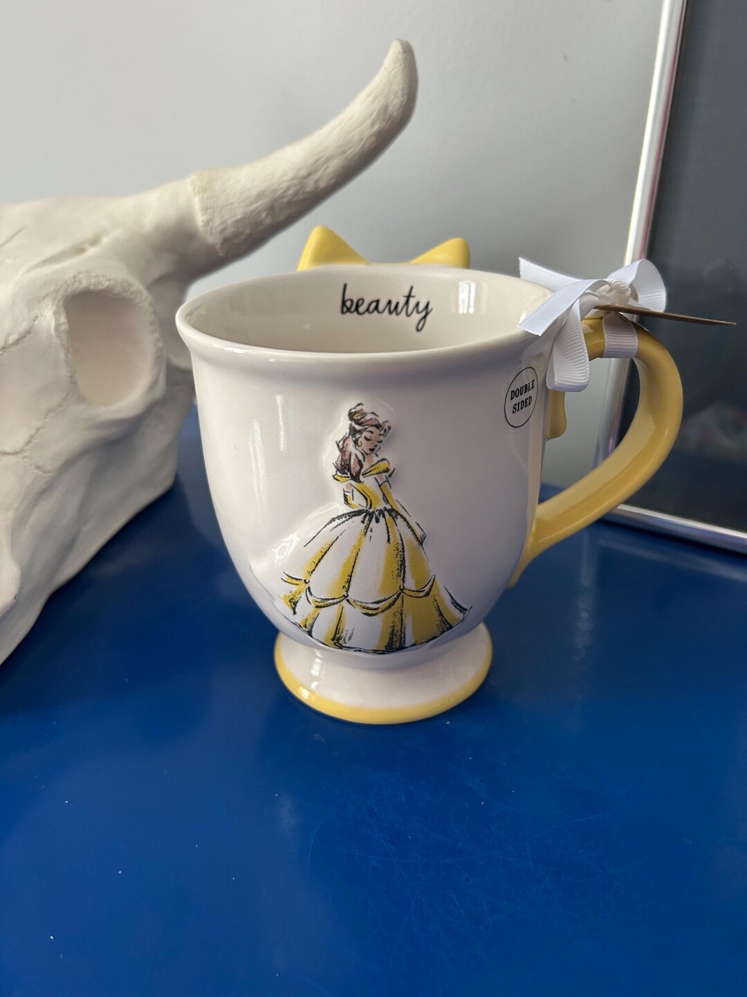 Rae Dunn Disney Beauty and the Beast Belle Beauty Mug - Etsy