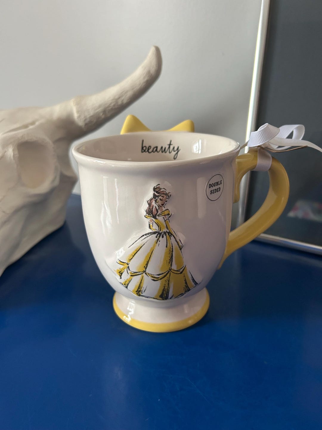 Rae Dunn Disney Beauty and the Beast Belle Beauty Mug - Etsy