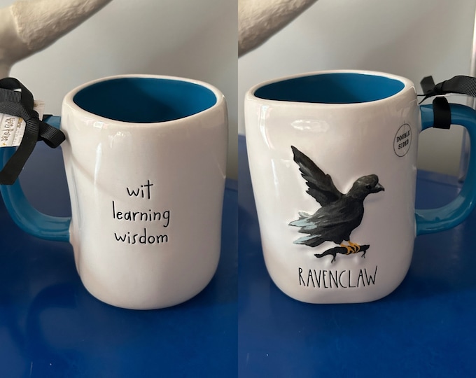 Rae Dunn Harry Potter Ravenclaw Wit Learning Wisdom Double Sided Mug - Etsy