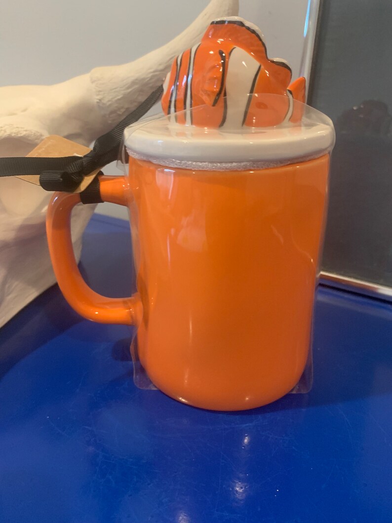 Rae Dunn Disney Pixar Finding Nemo Nemo Topped Mug - Etsy