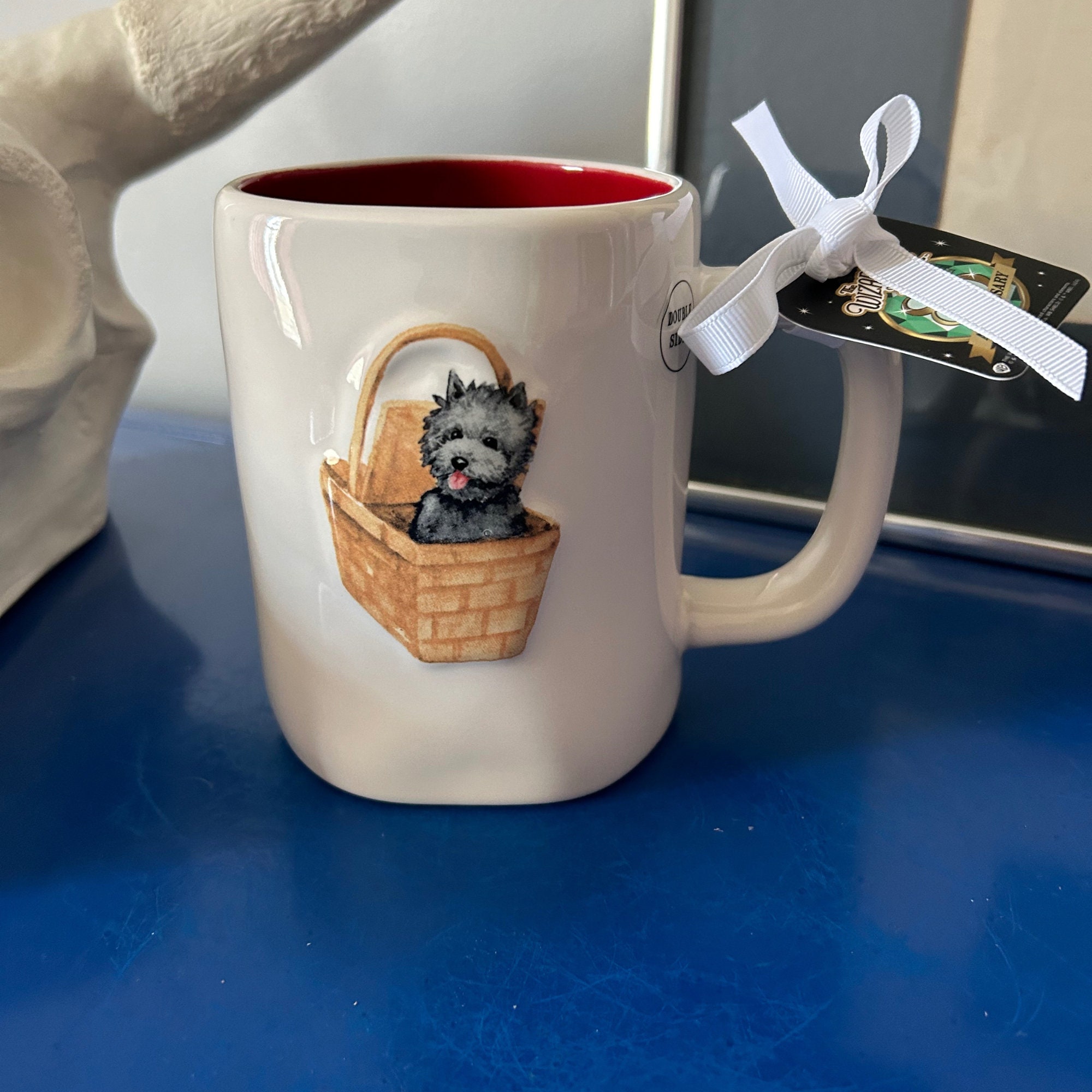 Rae Dunn Wizard of Oz Toto in Basket Double Sided Mug - Etsy