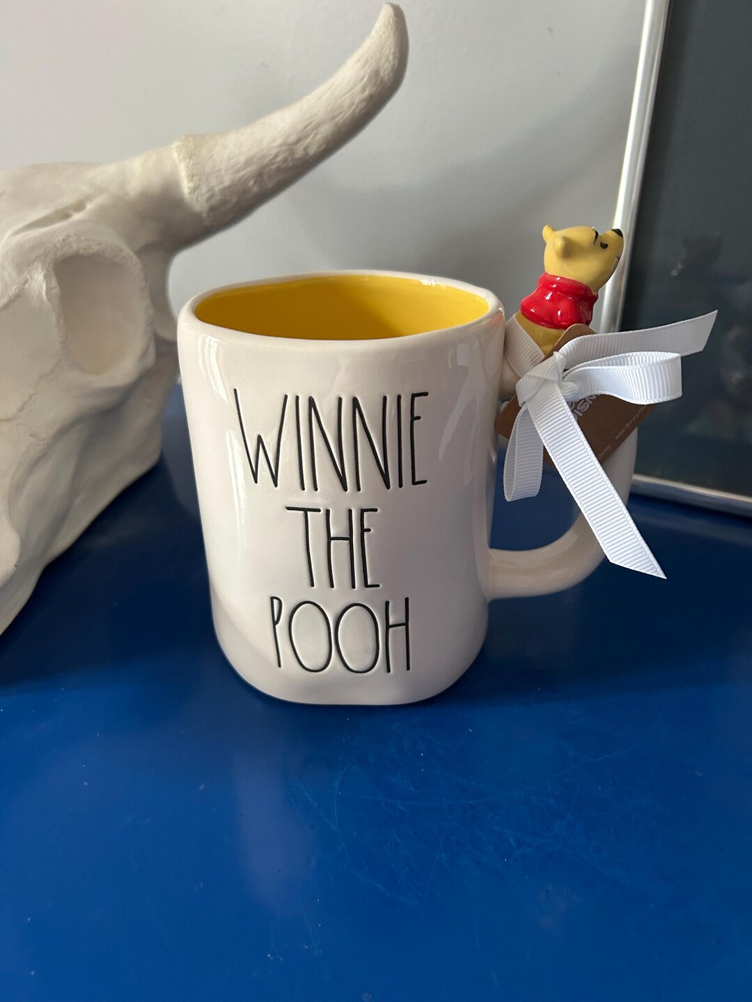 Rae Dunn Disney Winnie the Pooh With Pooh Bear on the Handle Mug - Etsy