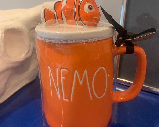 Rae Dunn Disney Pixar Finding Nemo Nemo Topped Mug - Etsy
