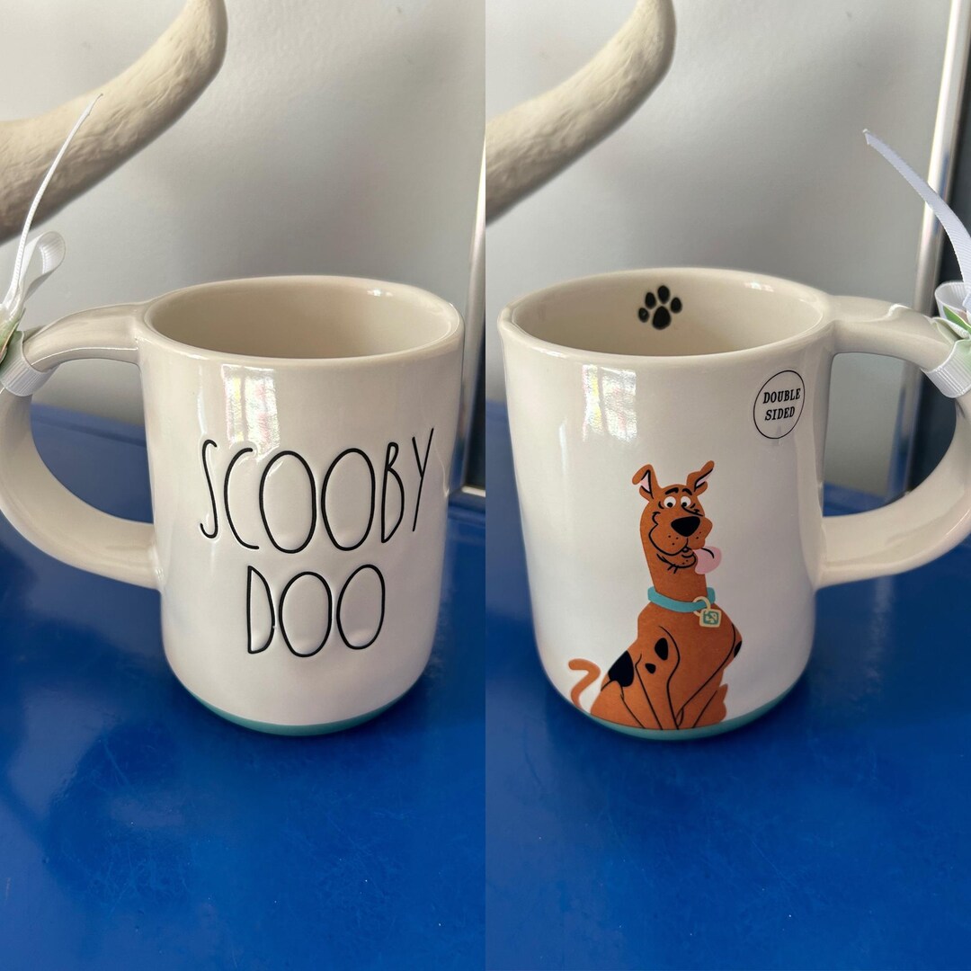 Rae Dunn Scooby Doo Double Sided Mug - Etsy