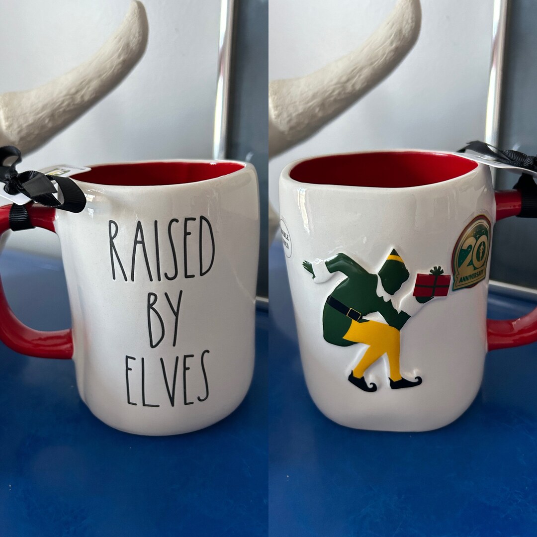 Rae Dunn Christmas Elf Buddy the Elf Raised by Elves Double - Etsy