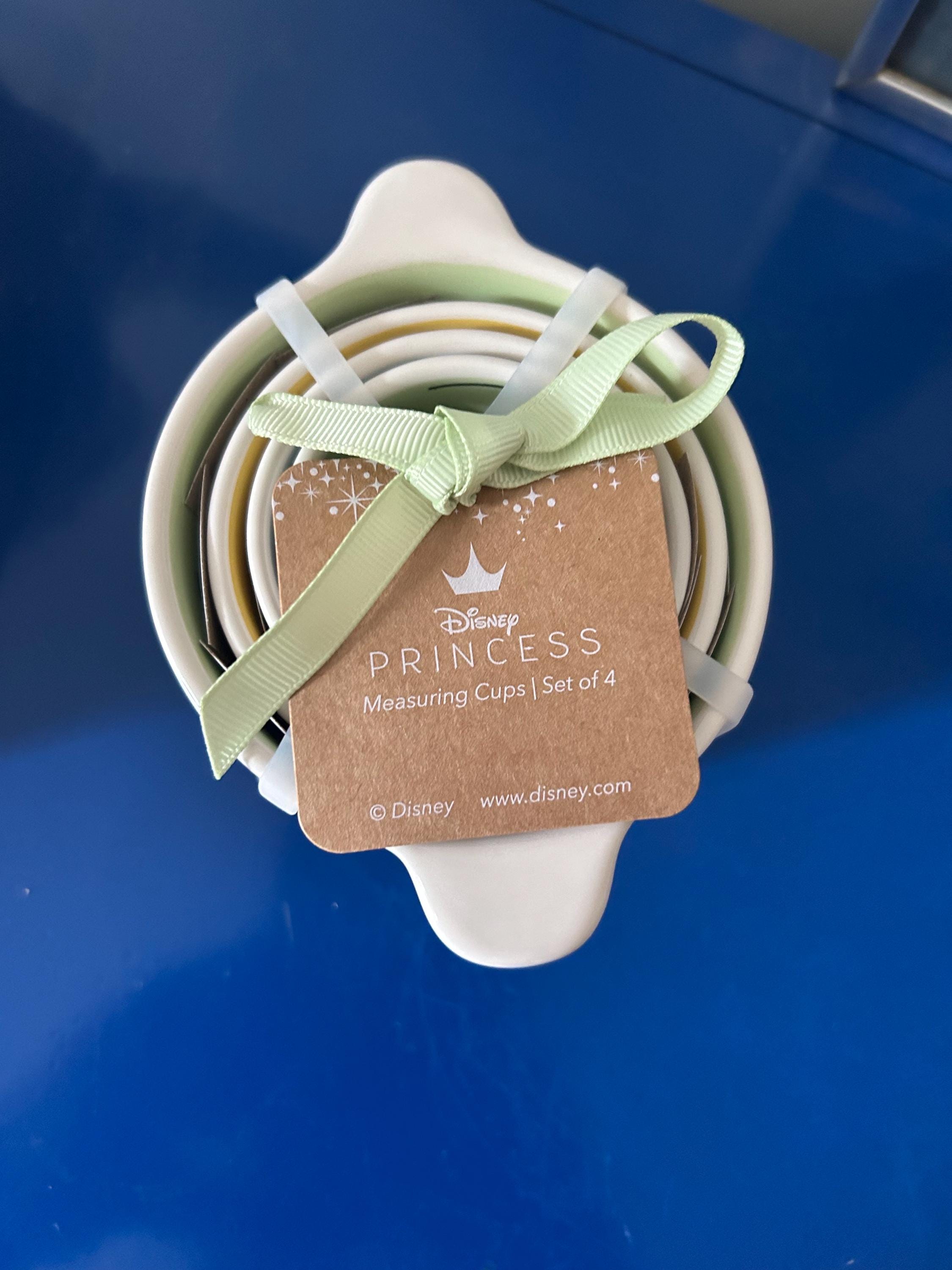 Rae Dunn Disney Princess and the Frog Tiana Prince Naveen Ray Measuring ...