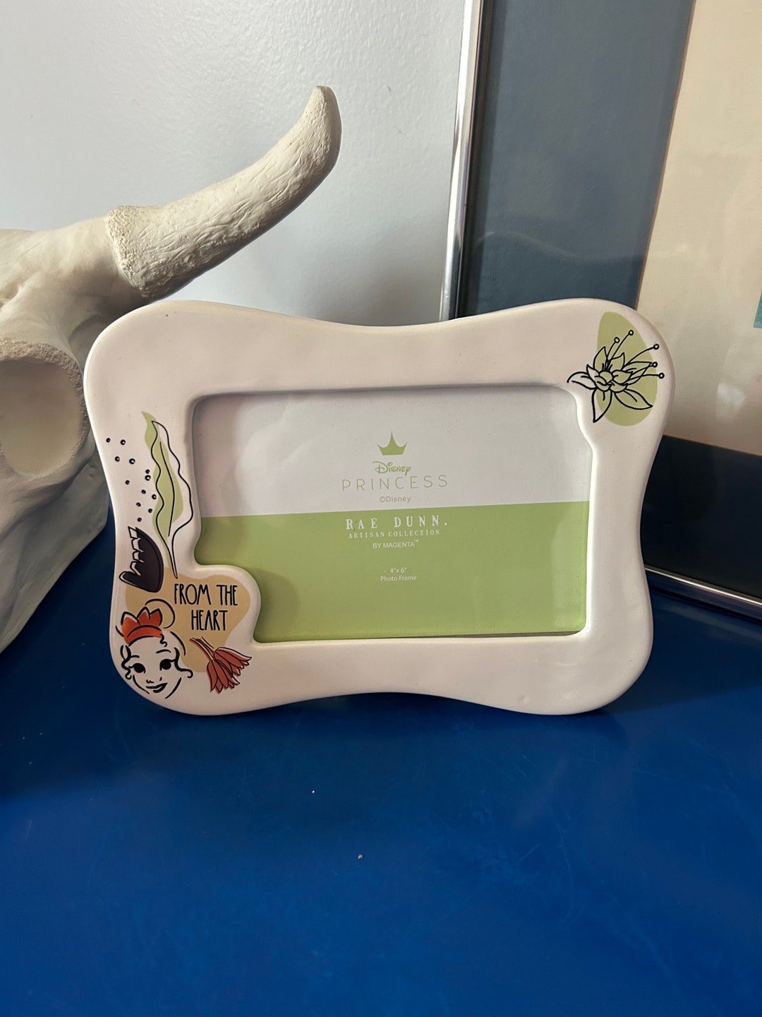 Rae Dunn Disney Princess and the Frog Tiana From the Heart 4 X 6 ...