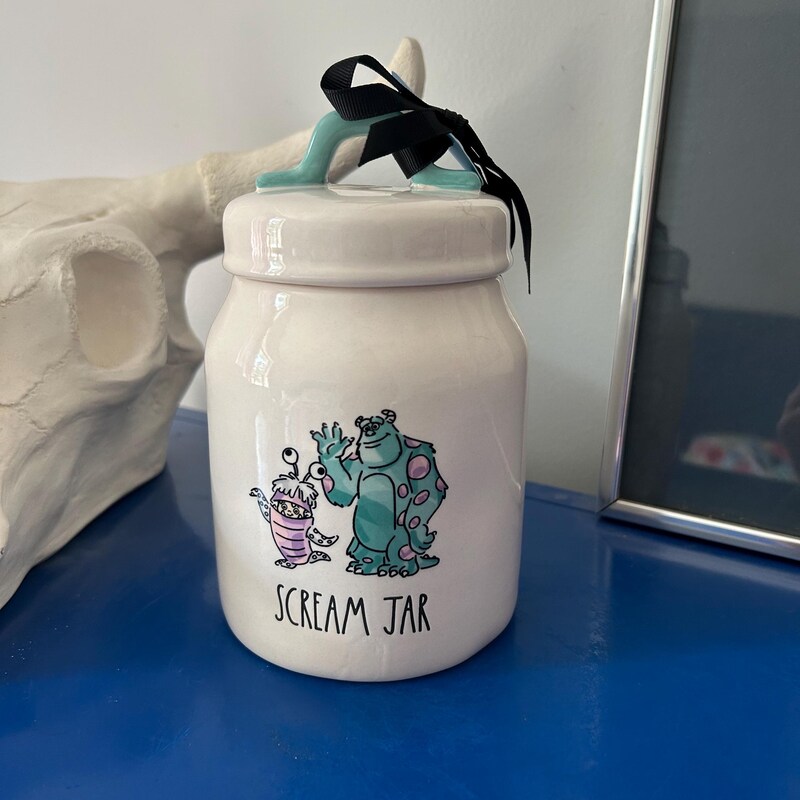 Monster Inc Scream Canister - Etsy