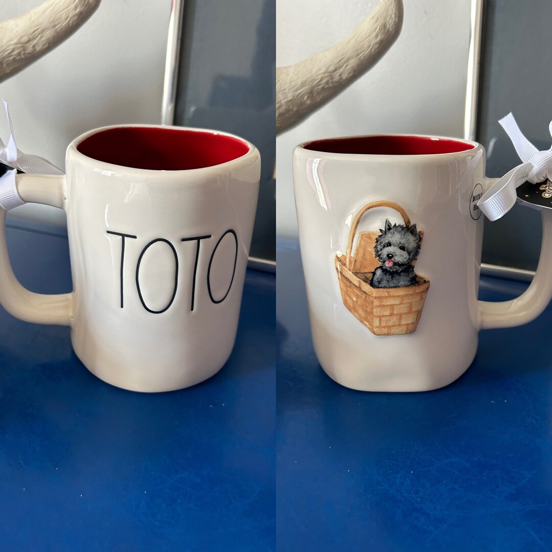 Rae Dunn Wizard of Oz Toto in Basket Double Sided Mug - Etsy