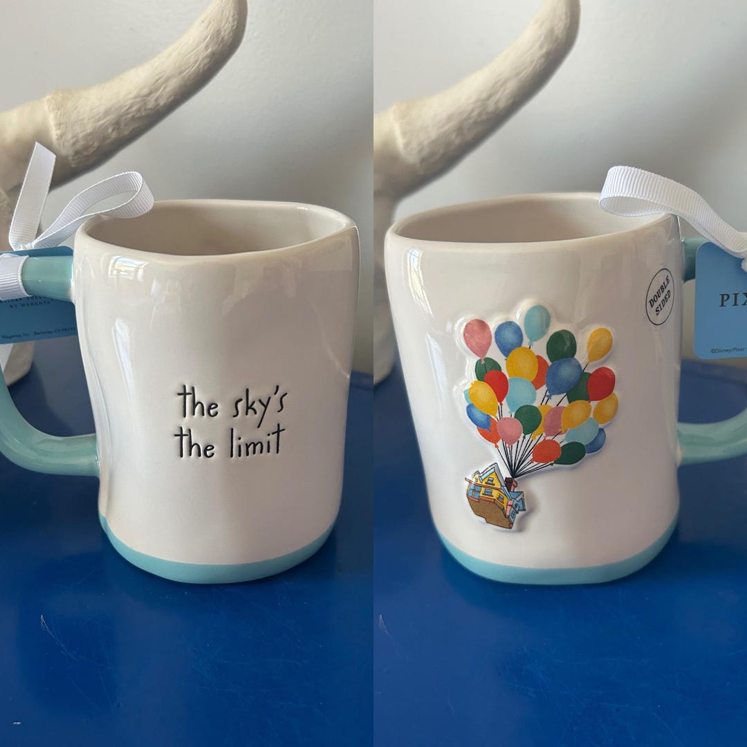 Rae Dunn Disney Pixar up the Sky’s the Limit Mug - Etsy