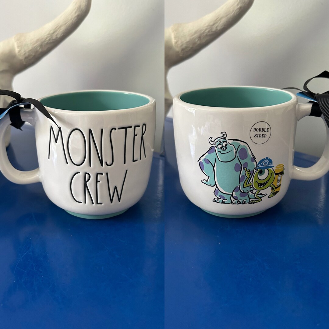 Rae Dunn Disney Monsters Inc Sulley Mike Wazowski Monster Crew Double ...