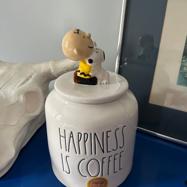 Snoopy Coffee Canister - Etsy