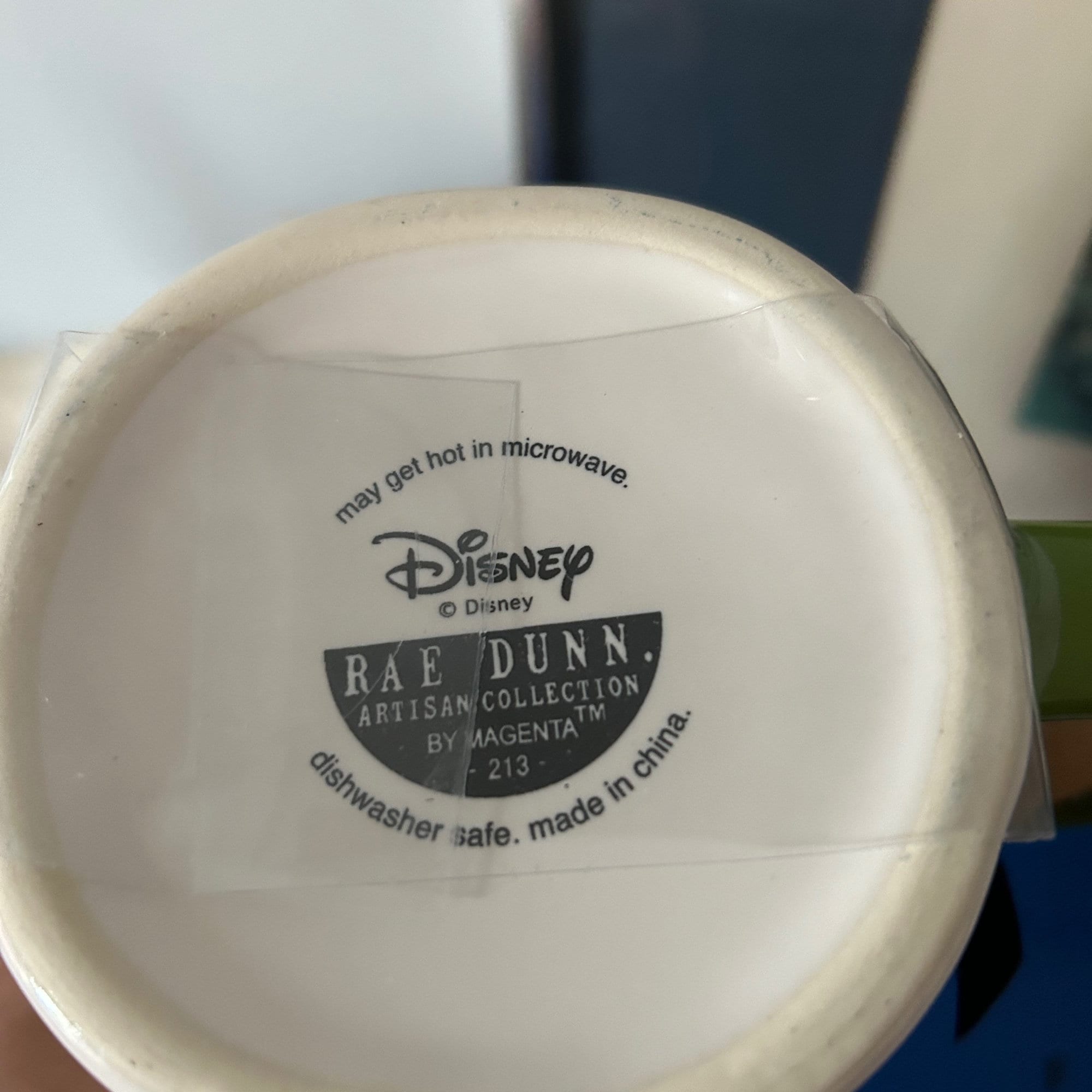 Disney Rae Dunn Peter Pan Double Sided Mug With Peter Pan’s Hat Topped ...