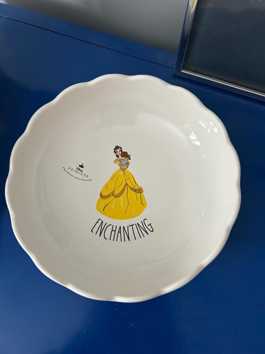 Rae Dunn Disney Princess Beauty and the Beast Belle Enchanting Bowl - Etsy