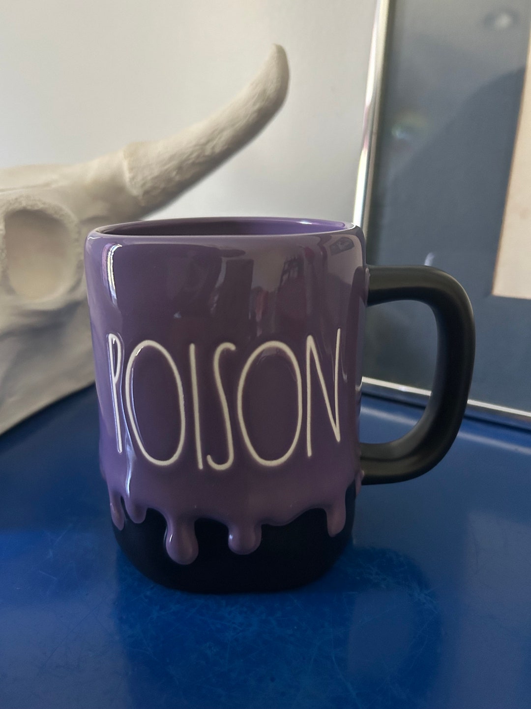 Rae Dunn Purple Sludge Overflow Poison Halloween Mug - Etsy