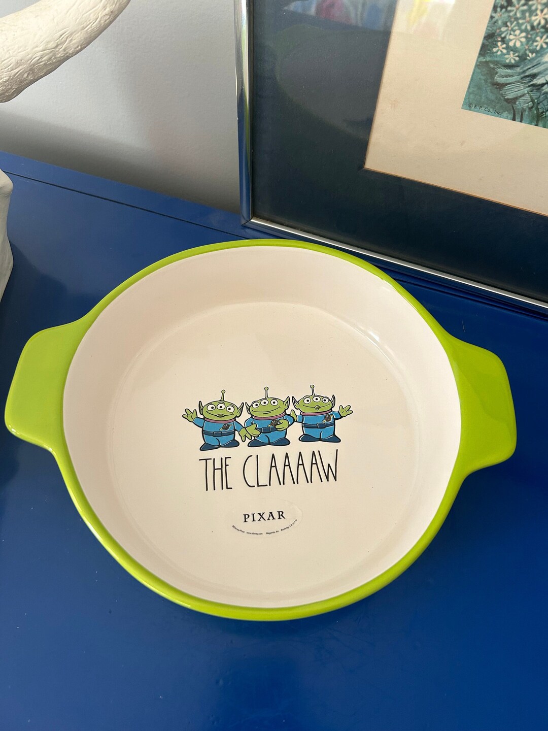 Rae Dunn Disney Pixar Toy Story Lime Green Aliens the Claaaaw Round ...