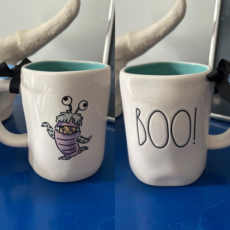 Rae Dunn Disney Monsters Inc Boo Double Sided Mug - Etsy