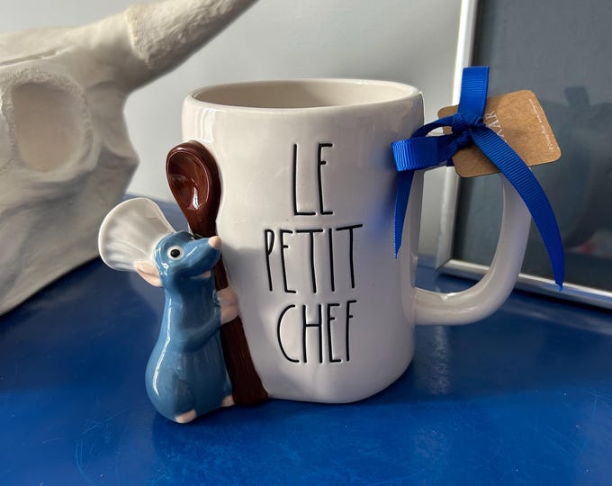 Rae Dunn Disney Pixar Ratatouille Remy Le Petit Chef Mug - Etsy