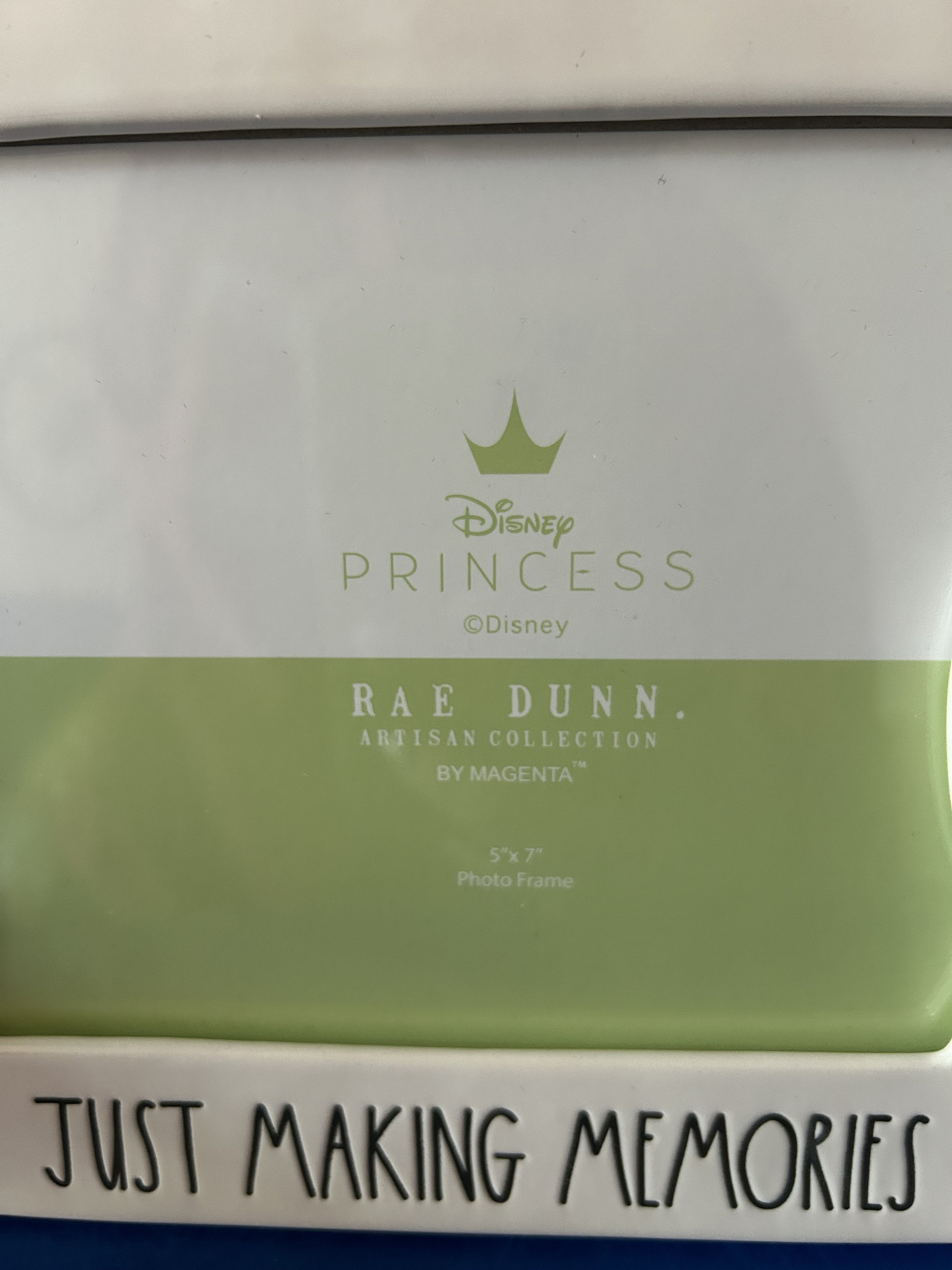 Rae Dunn Disney Princess and the Frog Tiana Just Making Memories 5 X 7 ...