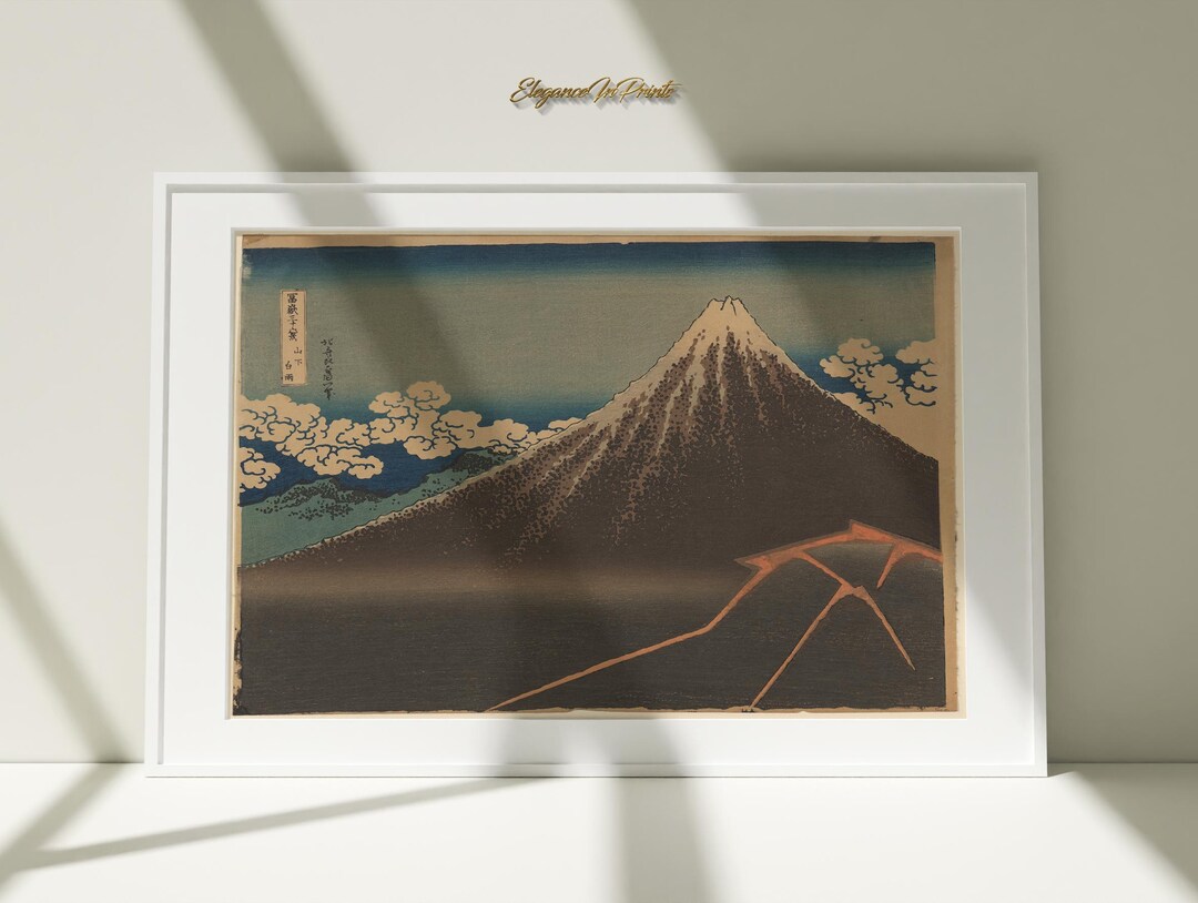 Mount Fuji Print, Japan Poster, Mount Fuji Gift, Mount Fuji Wall Art ...