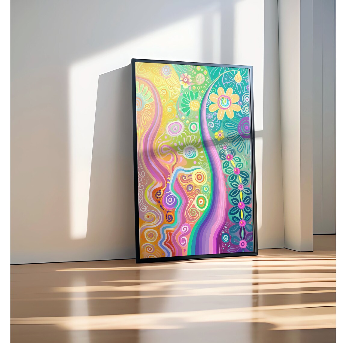 Aboriginal Wall Decor, Aboriginal Digital Art, Australian Aboriginal ...