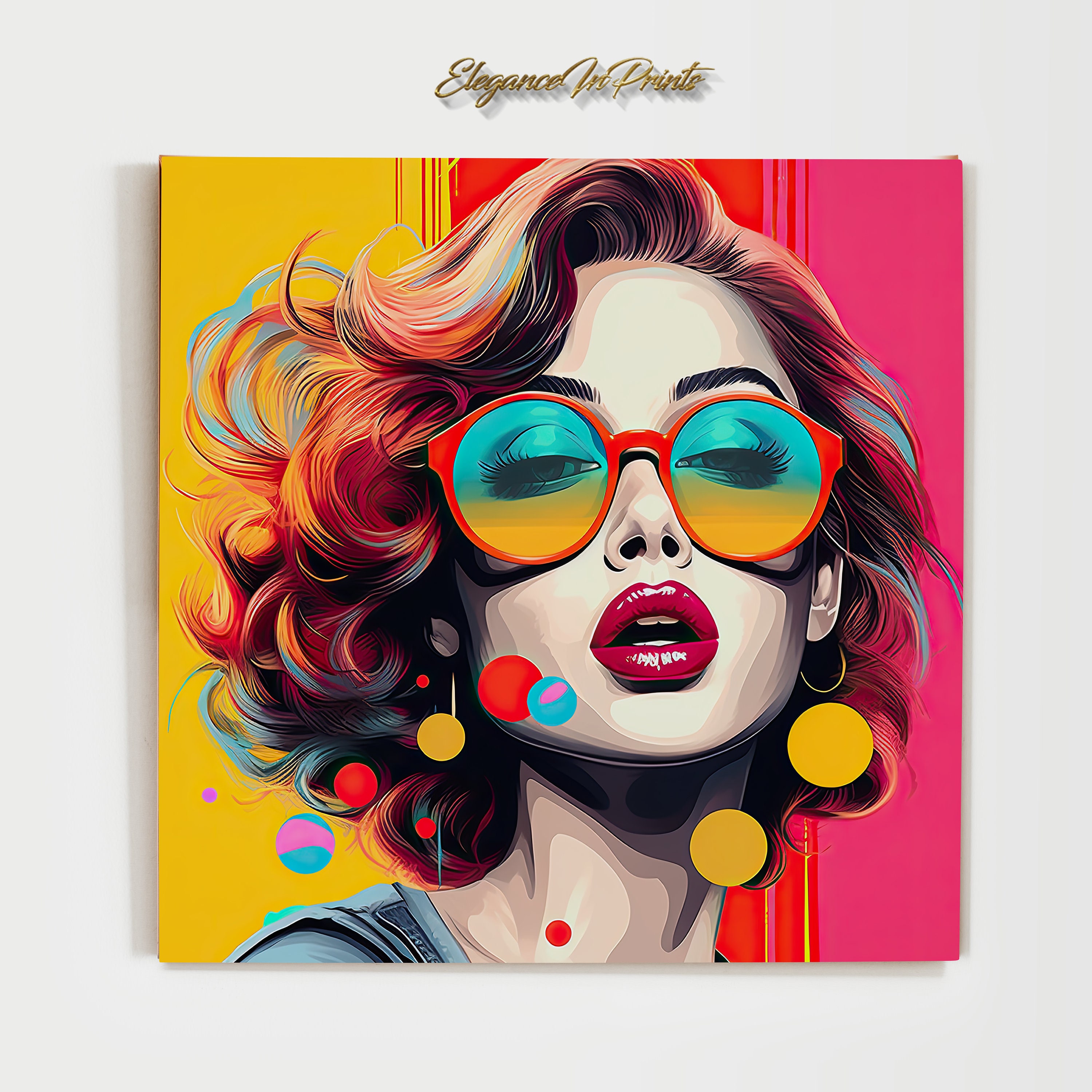Pop Art Wall Art, Pop Art Print, Pop Art Wallpaper, Pop Culture Wall ...