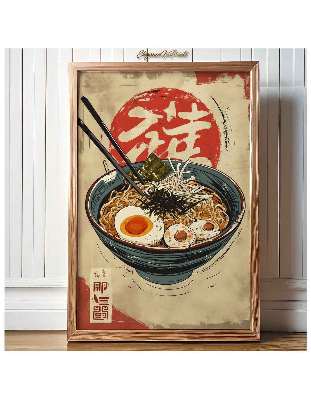 Ramen Poster, Japanese Poster, Ramen Wall Art, Japanese Print, Food ...