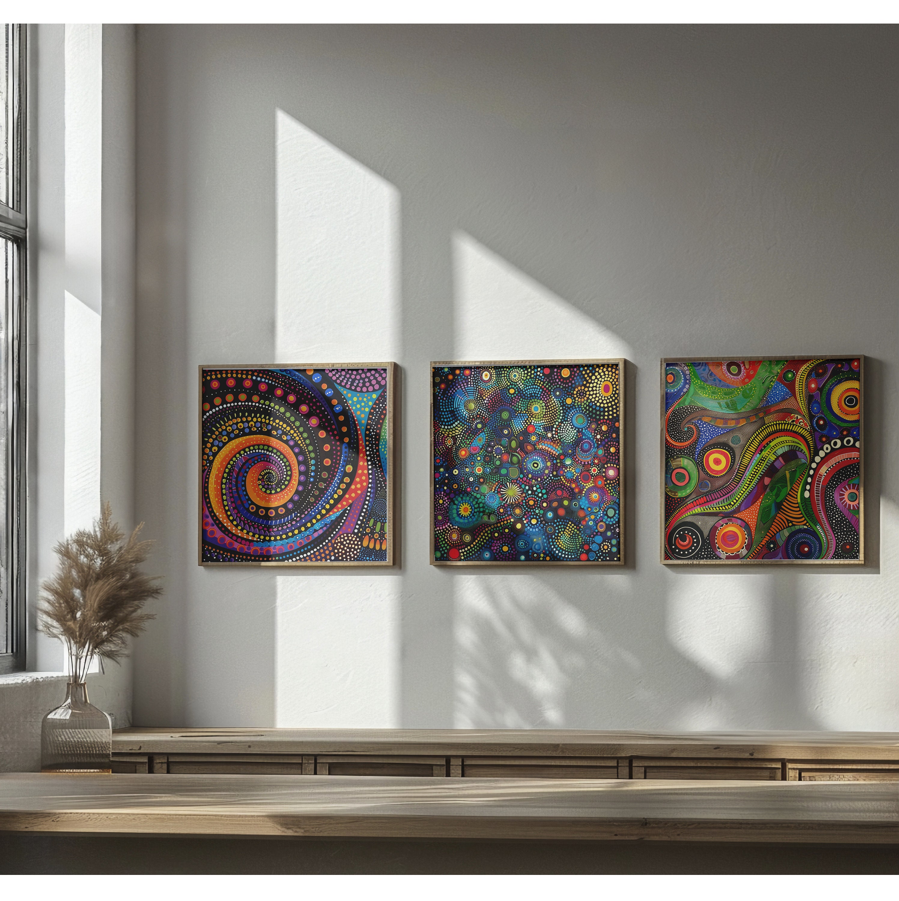 Aboriginal Wall Decor, Aboriginal Digital Art, Australian Aboriginal ...