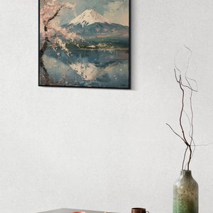 Mount Fuji Print, Japan Poster, Mount Fuji Gift, Mount Fuji Wall Art, Japanese Wall Art, Asian ...