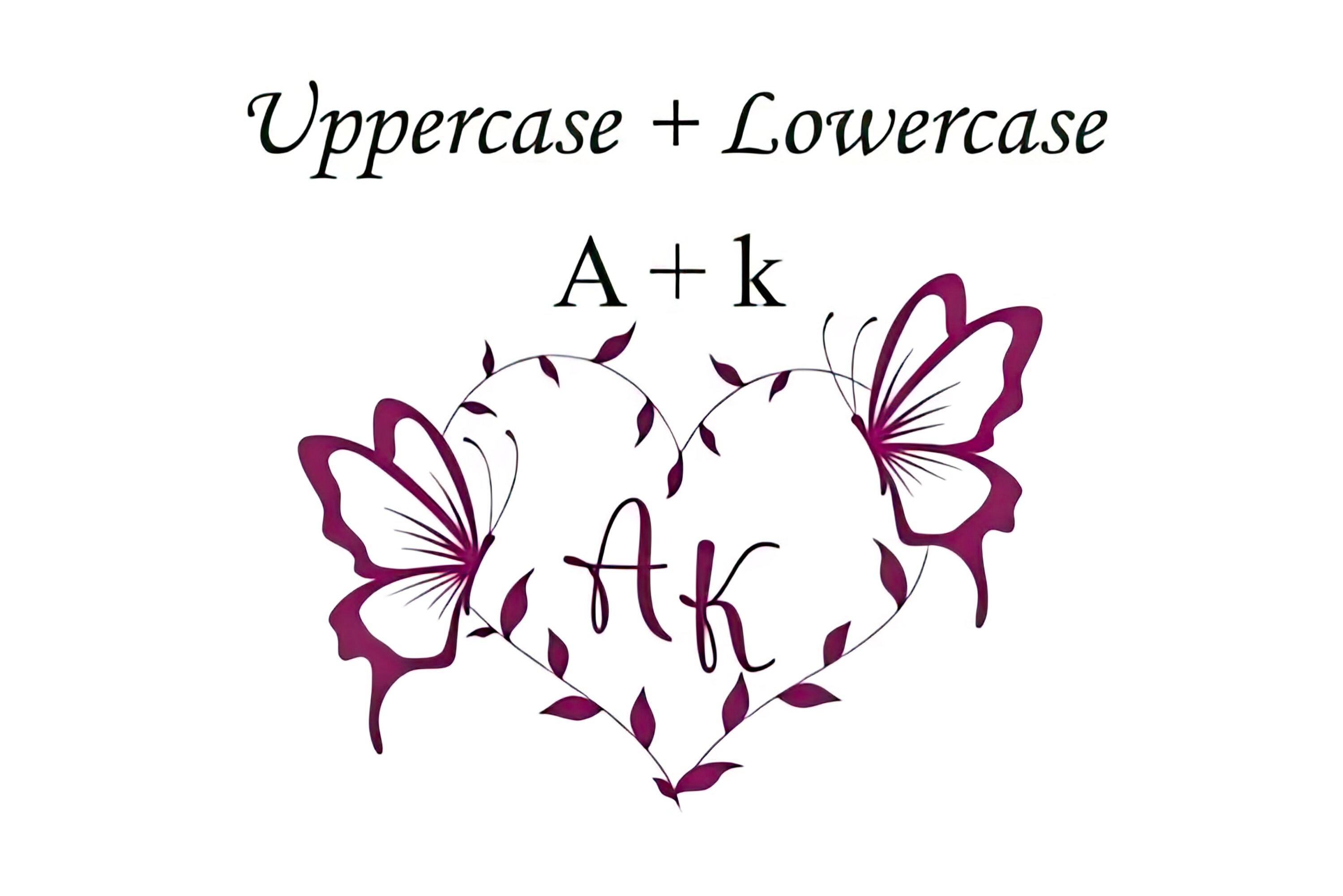 Butterfly Monogram Font Butterfly Svg Butterfly Svg Bundle Butterfly ...