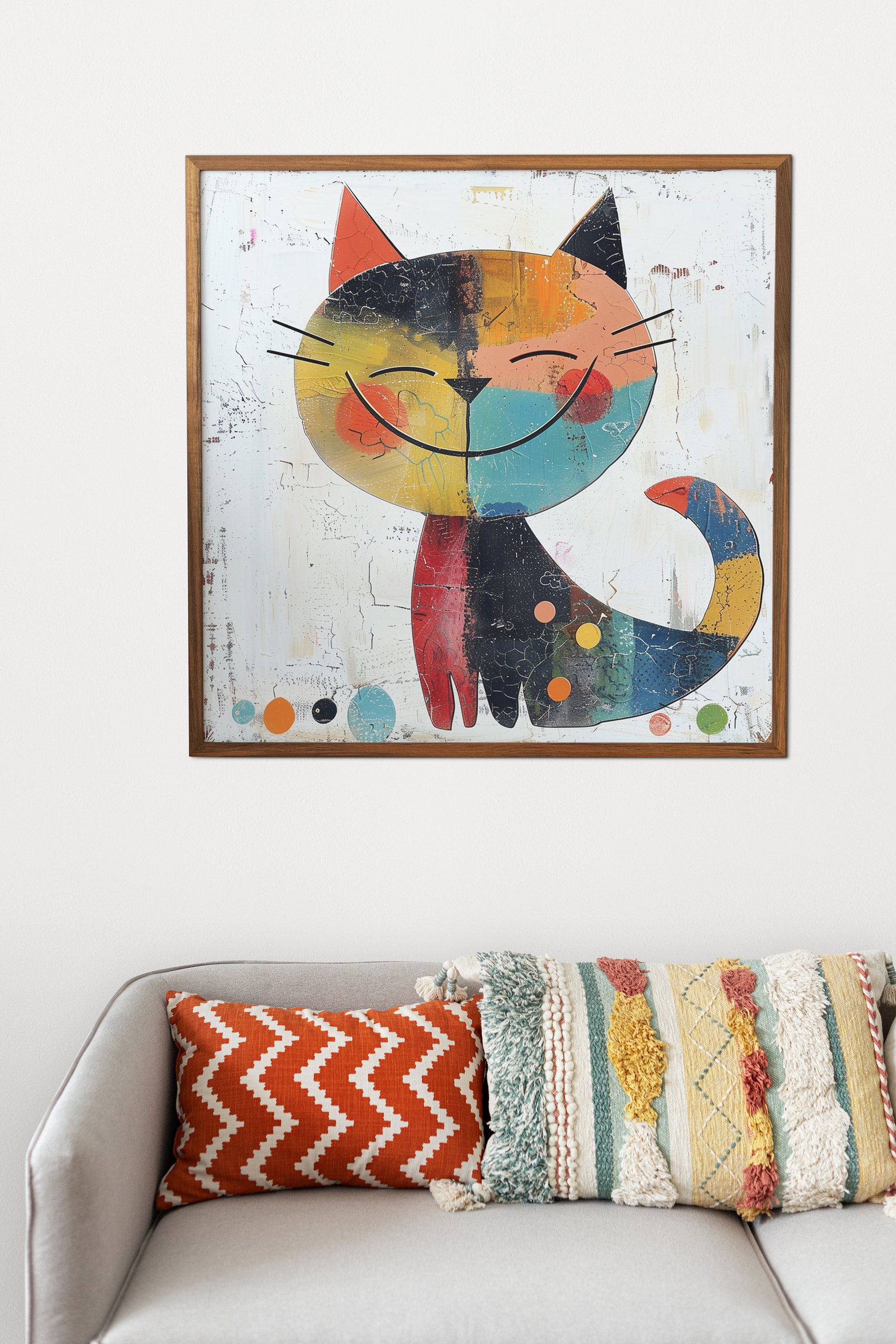 Cat Art Print, Cat Print, Cat Wall Art, Cat Wall Decor, Cat Wall ...