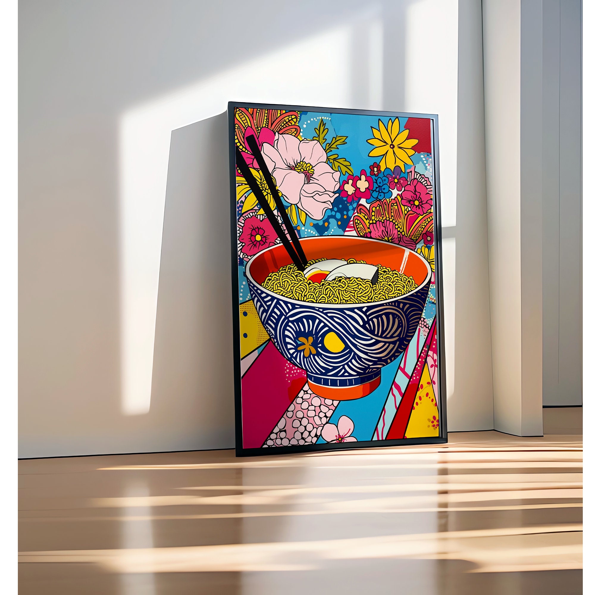 Ramen Poster, Japanese Poster, Ramen Wall Art, Japanese Print, Food ...