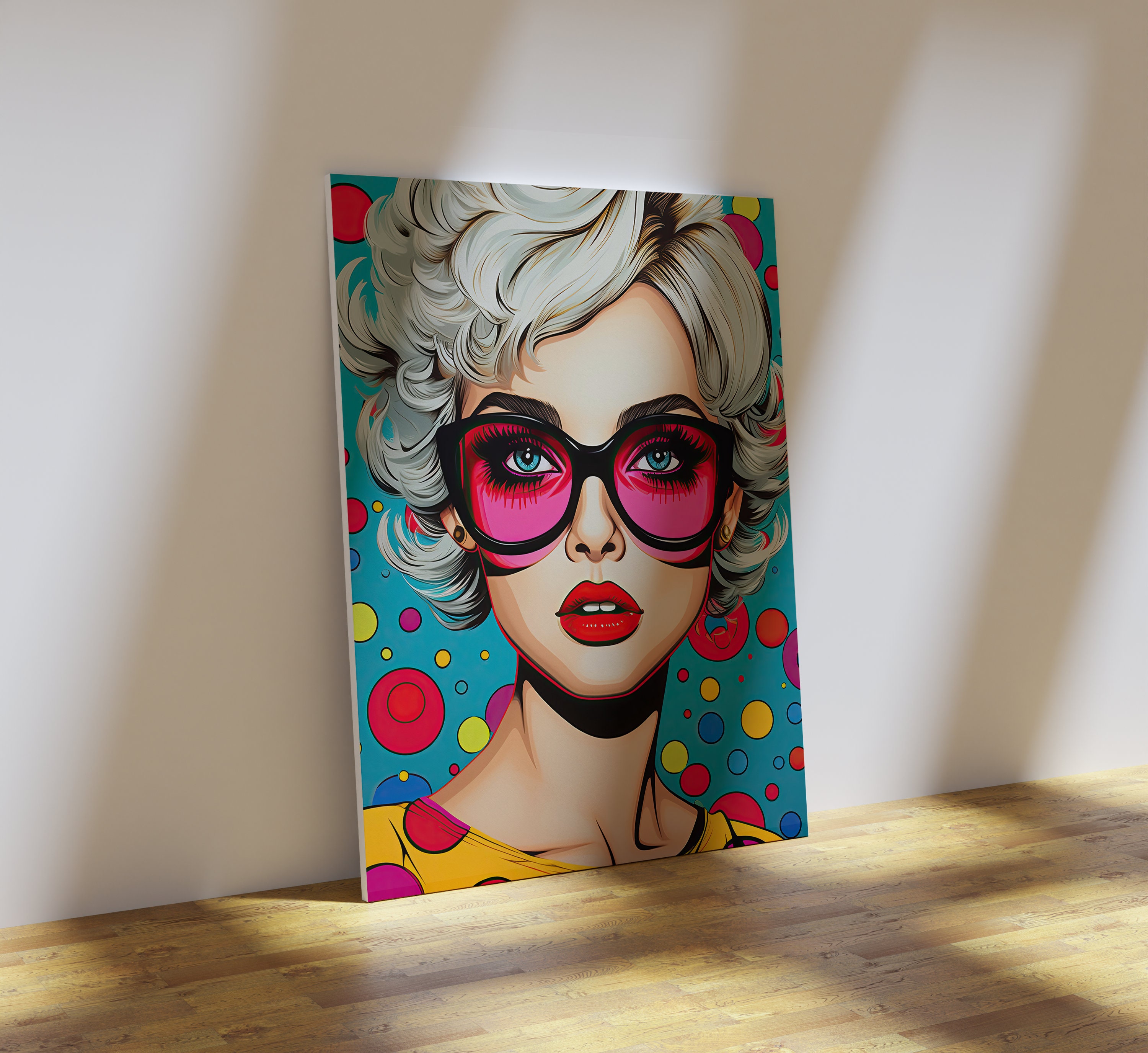 Pop Art Wall Art, Pop Art Print, Pop Art Wallpaper, Pop Culture Wall ...