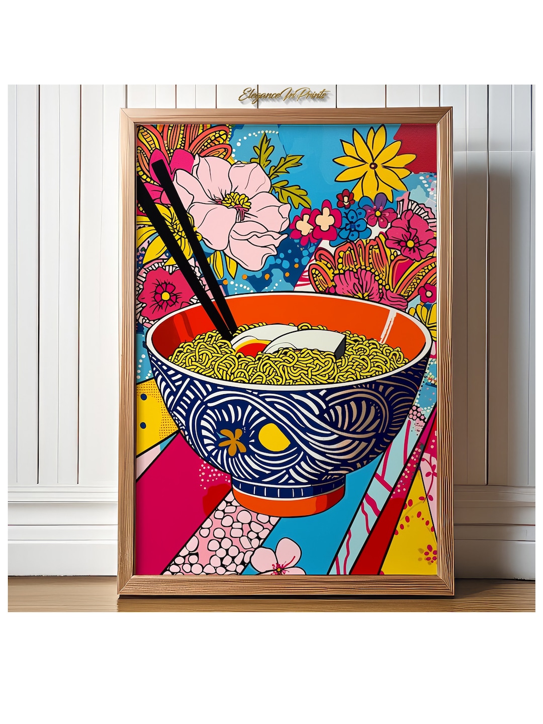 Ramen Poster, Japanese Poster, Ramen Wall Art, Japanese Print, Food ...