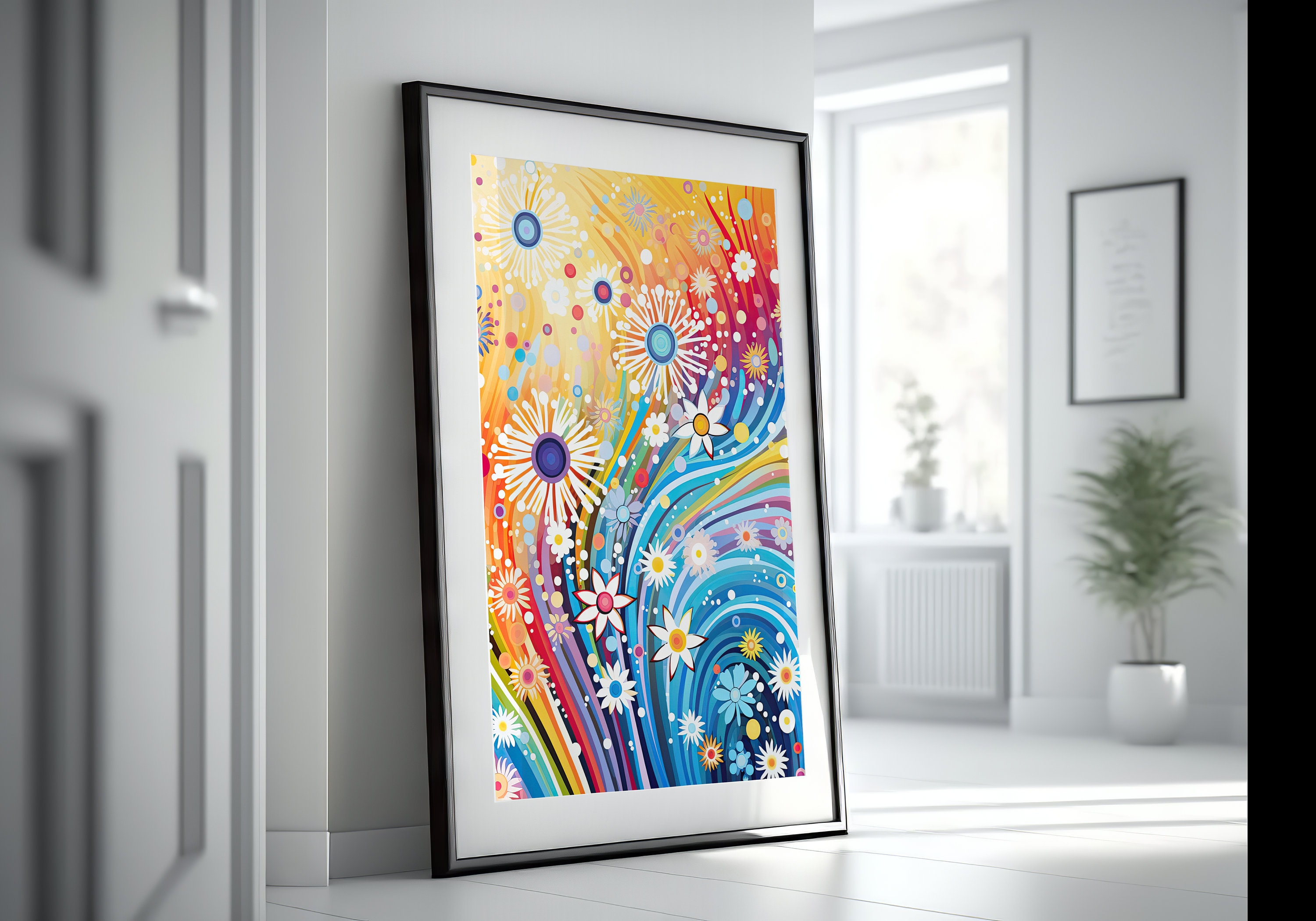 Aboriginal Wall Decor, Aboriginal Digital Art, Australian Aboriginal ...