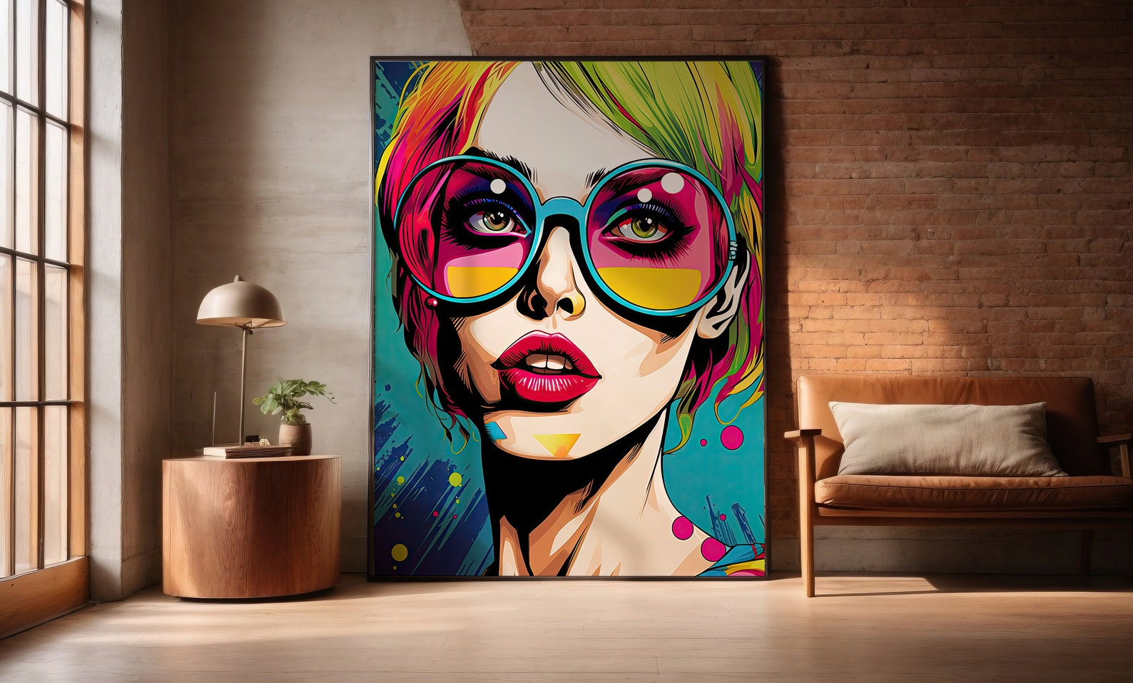 Pop Art Wall Art, Pop Art Print, Pop Art Wallpaper, Pop Culture Wall ...