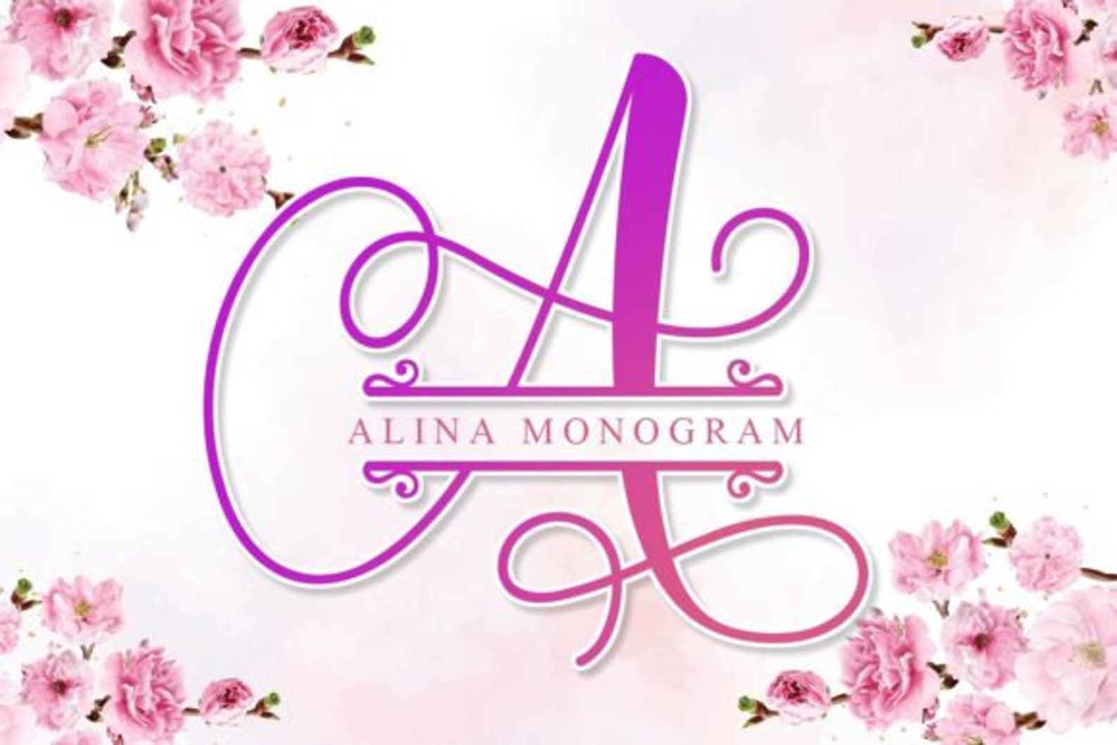 Elegant Monogram Font Elegant Svg Elegant Svg Bundle Elegant Alphabet ...
