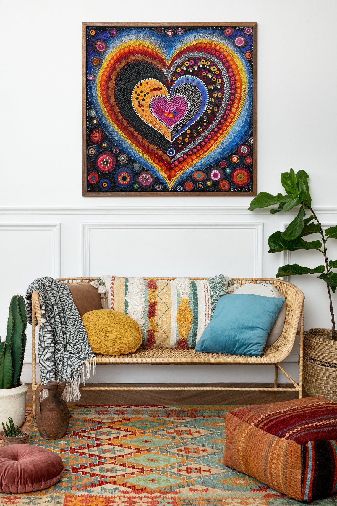 Aboriginal Wall Decor, Aboriginal Digital Art, Australian Aboriginal ...