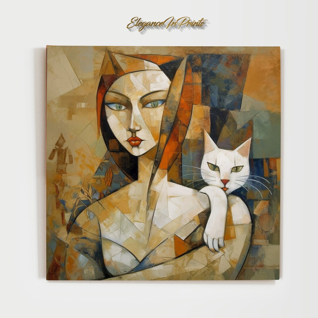 Cat Art Print, Cat Print, Cat Wall Art, Cat Wall Decor, Cat Wall ...
