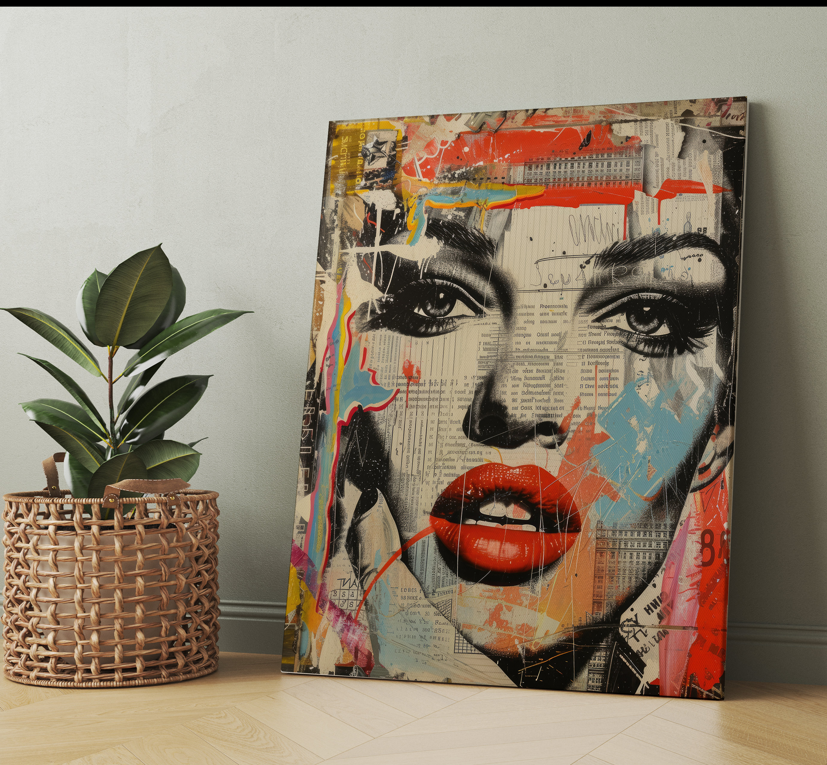 Pop Art Wall Art, Pop Art Print, Pop Art Wallpaper, Pop Culture Wall ...